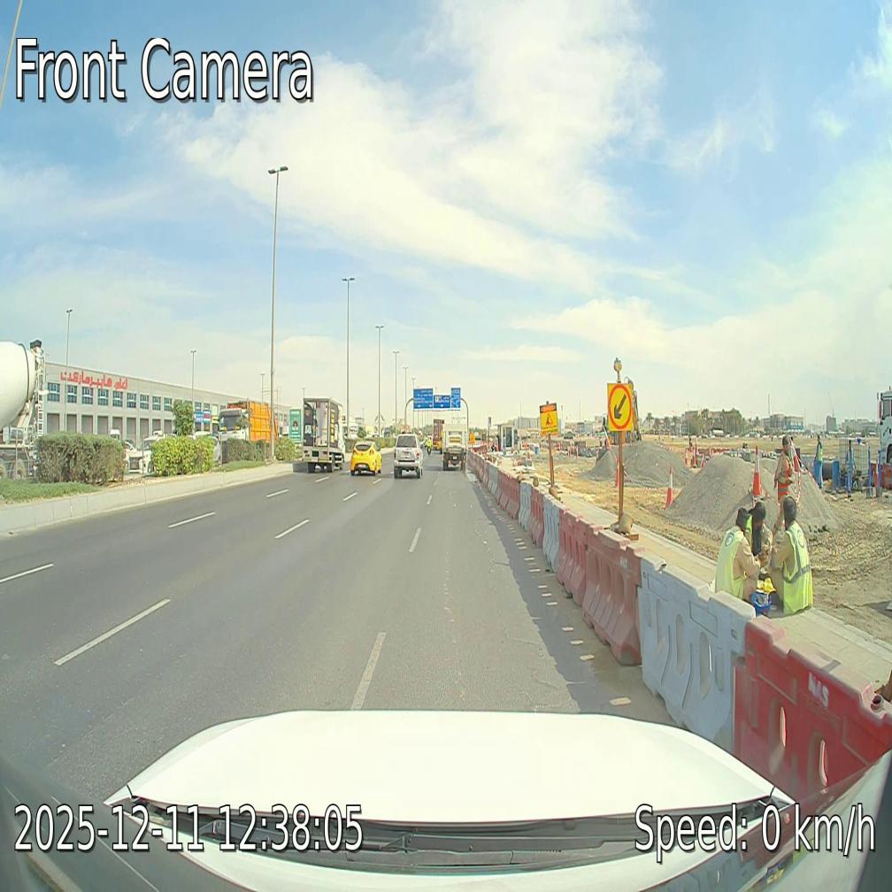 barricade Instance Segmentation Dataset by Car pose