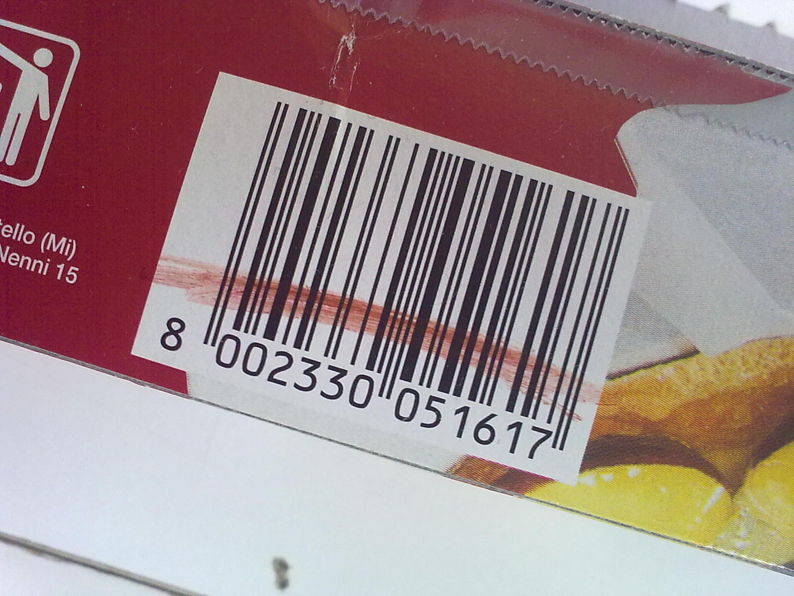 Bar Code Detection Object Detection Model by YOLOv8