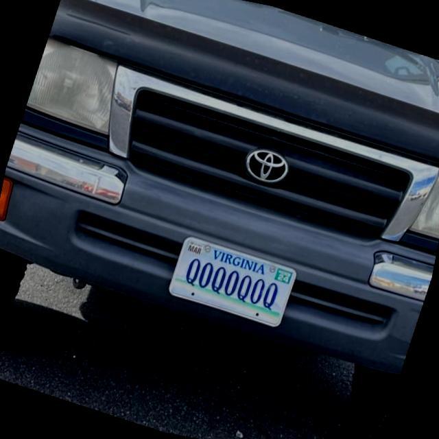 Number Plate Recognition Object Detection Dataset by begnan