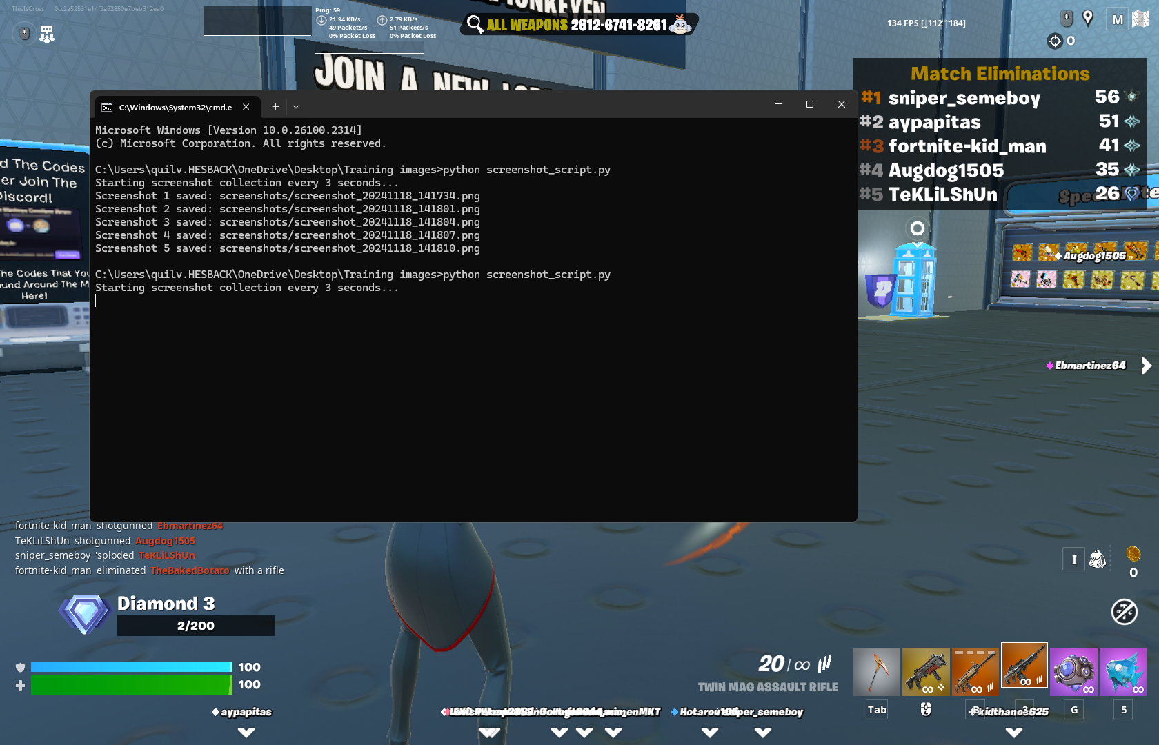 fortnite model Object Detection Dataset by workshop