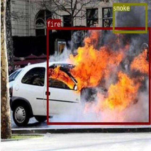 fire detection Instance Segmentation Dataset by Rushikesh