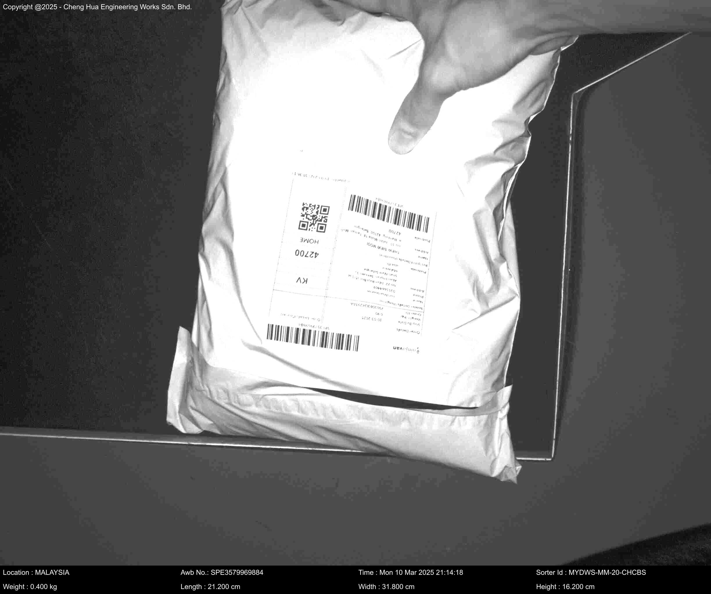 Inbound Photo Object Detection Model by Test