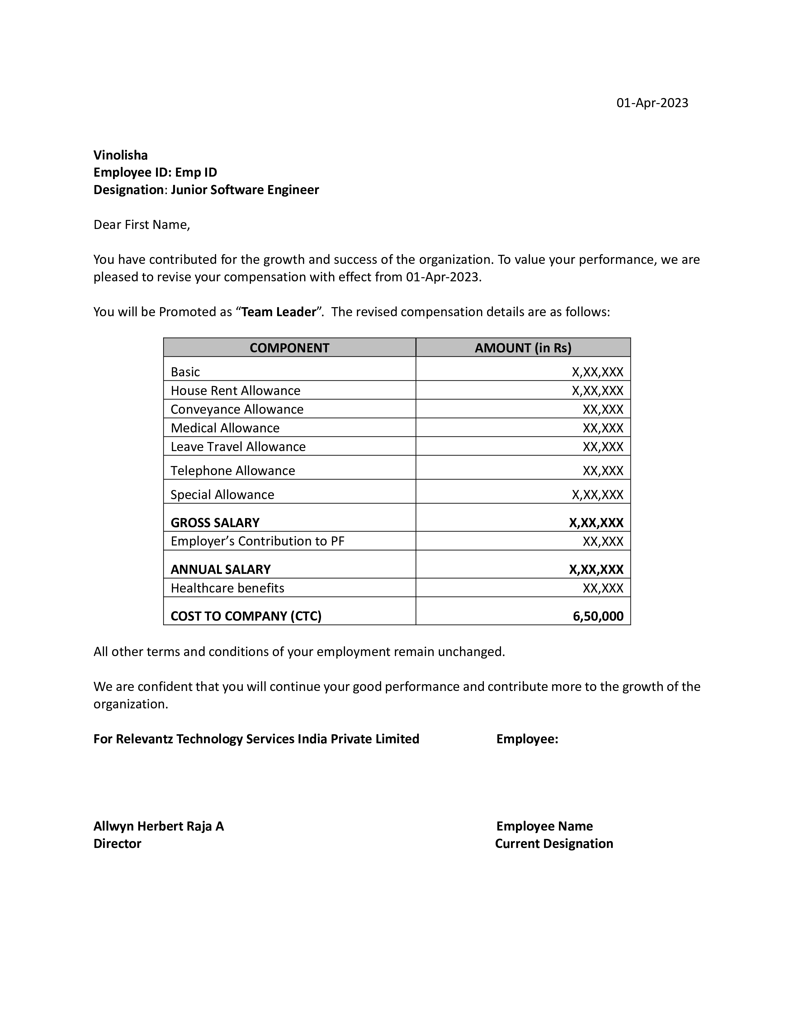 Appraisel letter Object Detection Dataset and Pre-Trained Model by Sherin