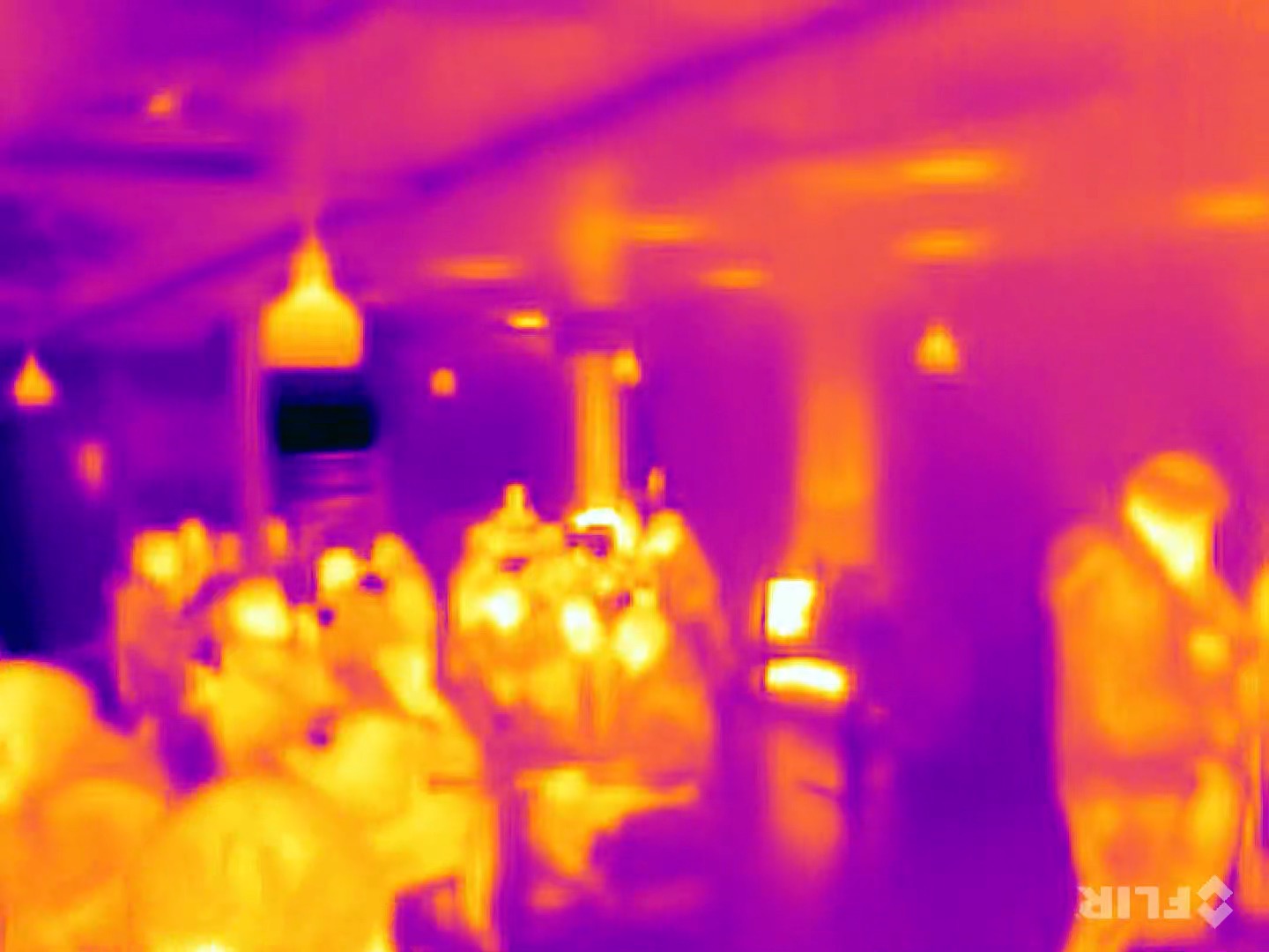 Thermal People Cafe Object Detection Dataset by UoN101