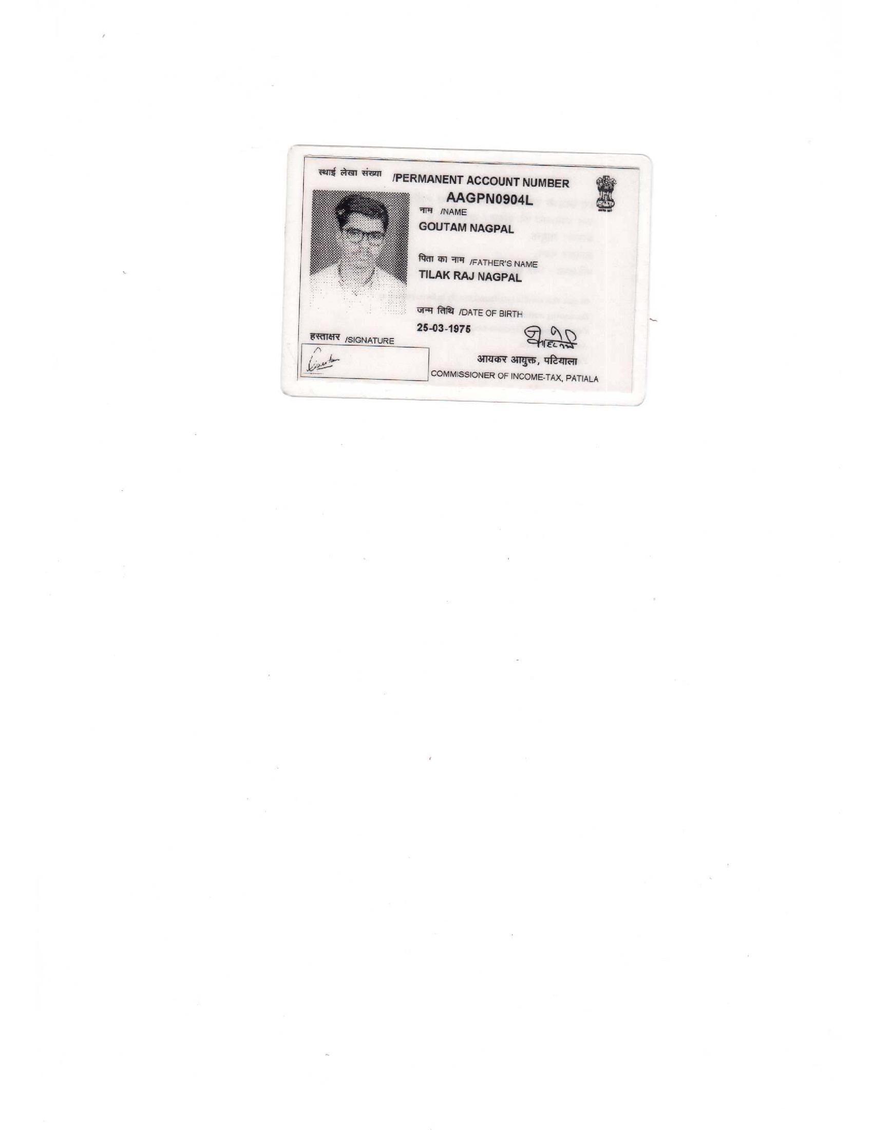 PanCard Object Detection Dataset by Aadhar