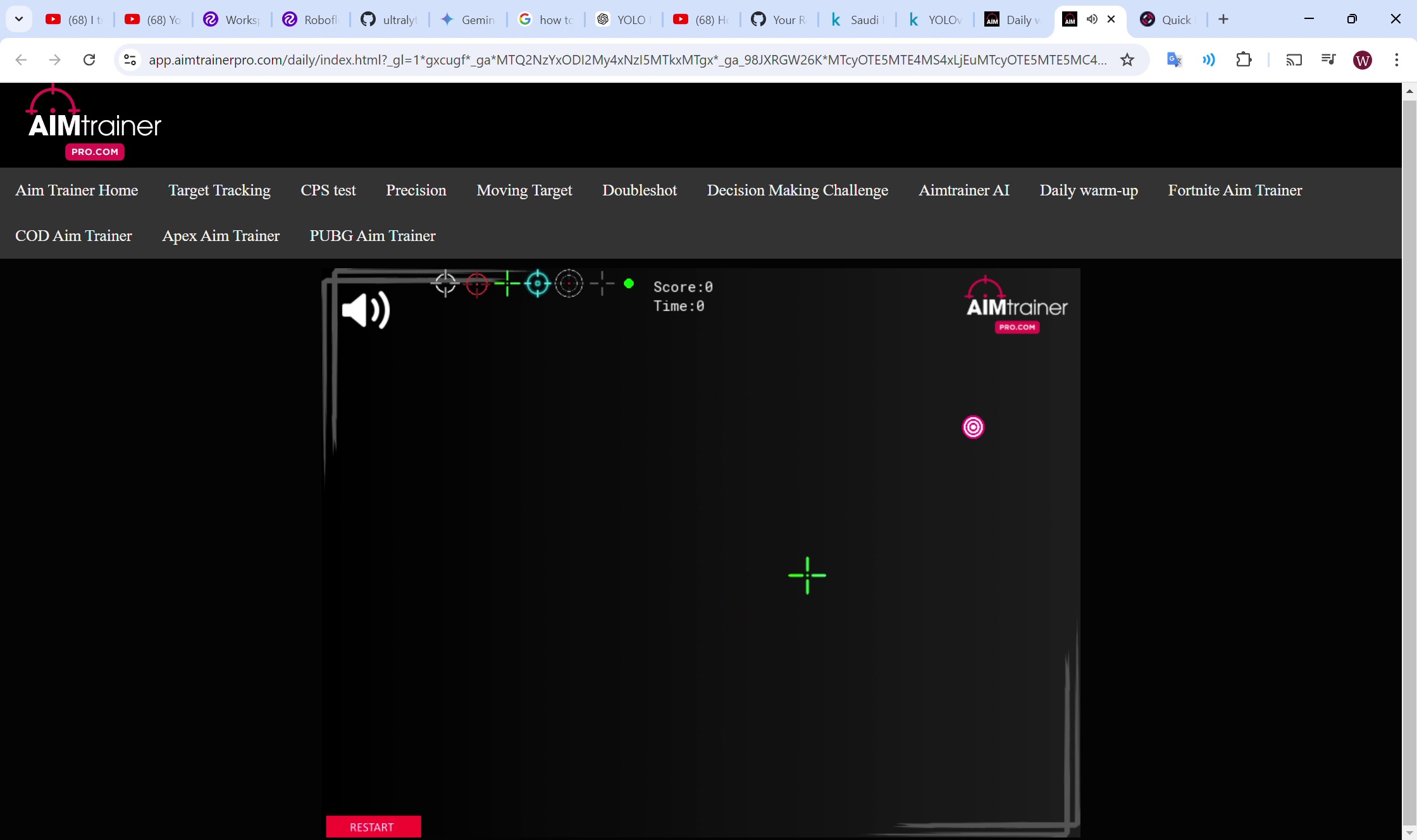 aim_board Object Detection Model by yolo training