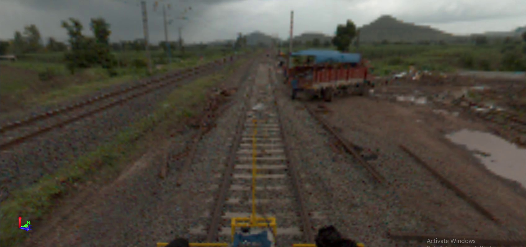 first Object Detection Dataset by railway