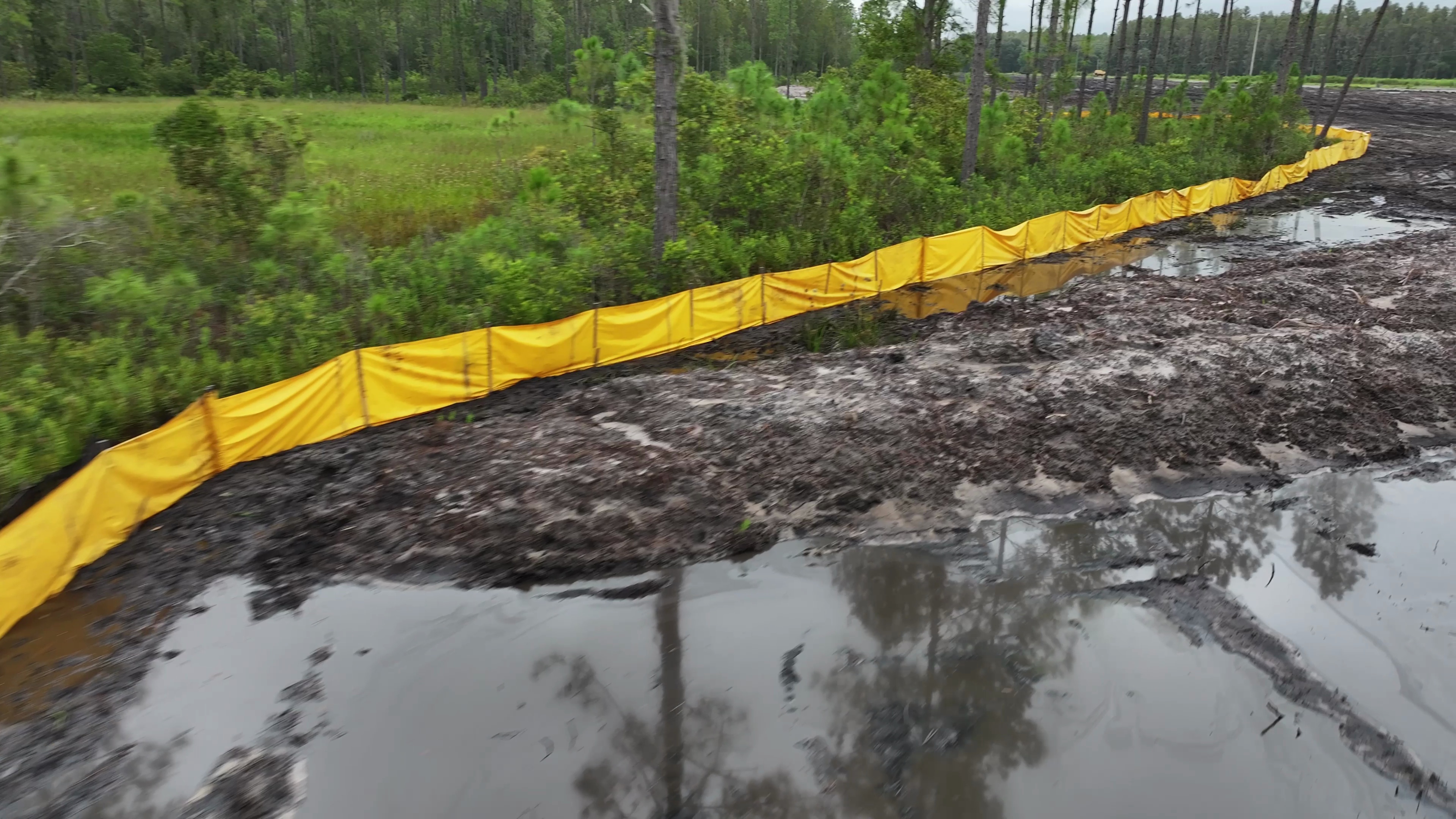 Silt fence detection Instance Segmentation Dataset and Pre-Trained Model by Silt fence model