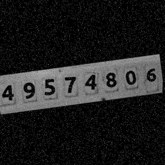 Numbers Object Detection Dataset by M5