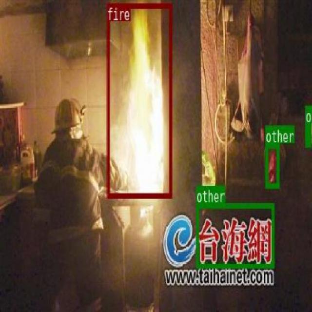 Human and fire Object Detection Model by project