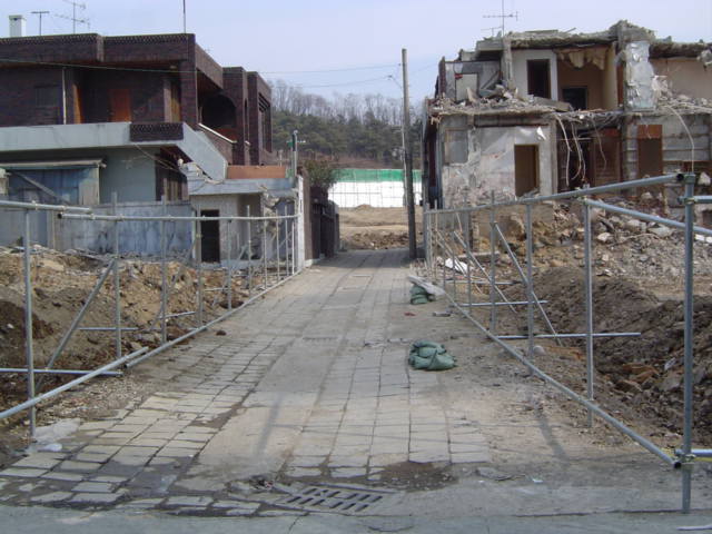 Temporary work Object Detection Model by construction process