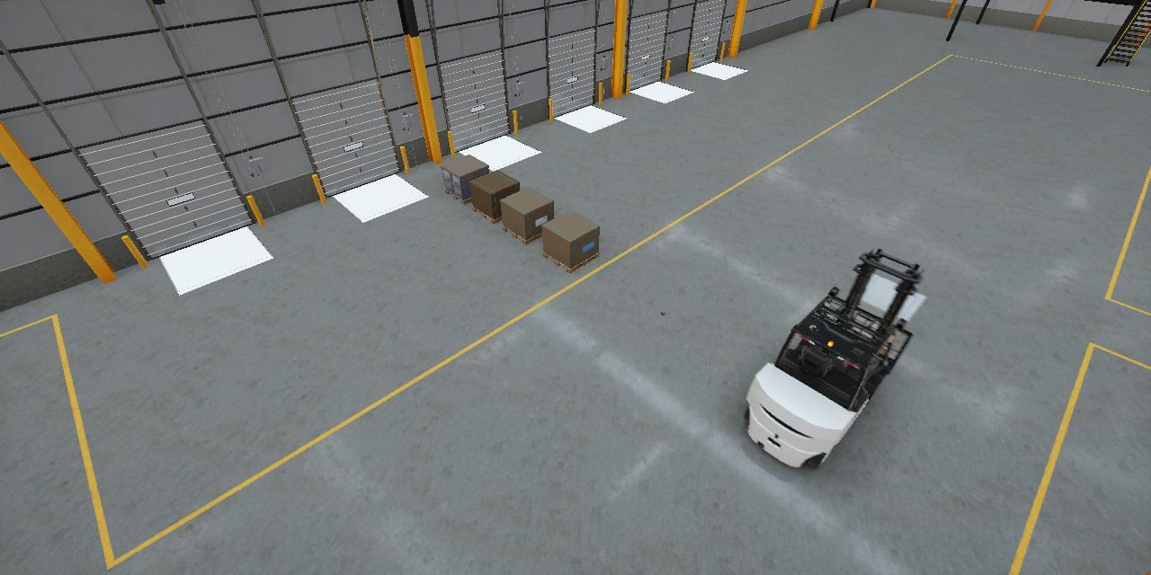 Unity Camera View Object Detection Dataset by Warehouse stage