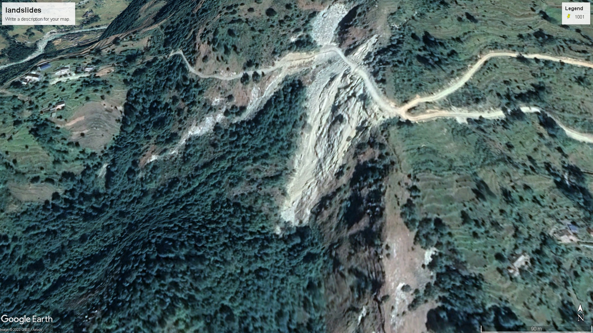 Landslide Segmentation Instance Segmentation Dataset By Amish Kumar