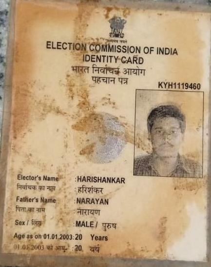 voter_id Object Detection Model by OCR aadhar