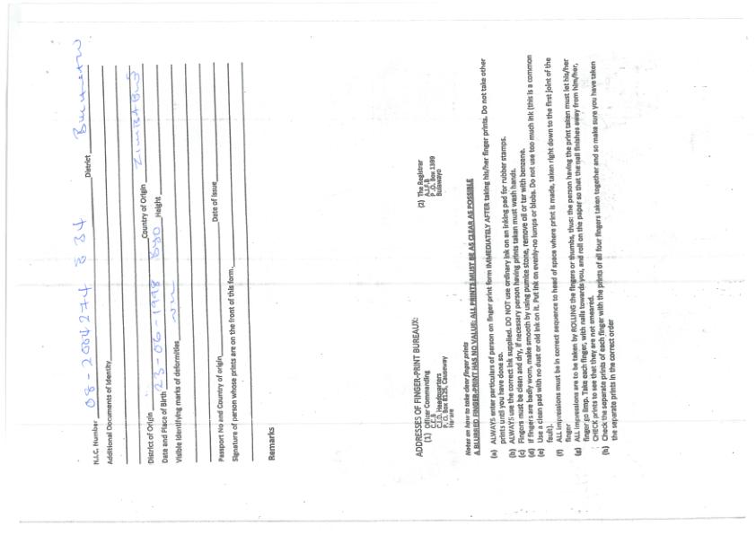 fingerprint_form_back Object Detection Dataset by Natsoft
