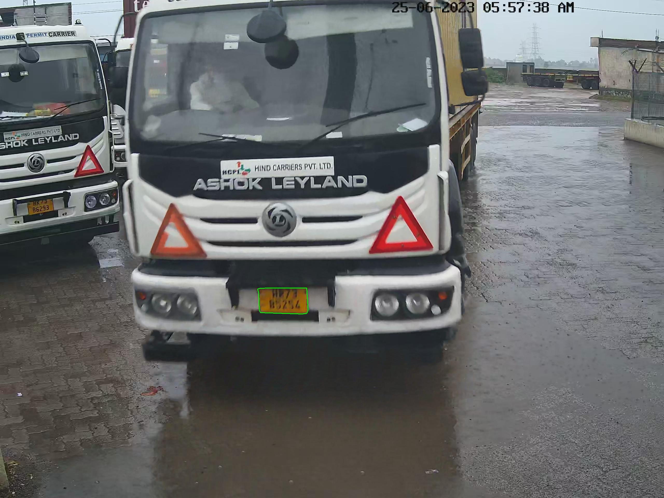 ANPR Instance Segmentation Dataset by School