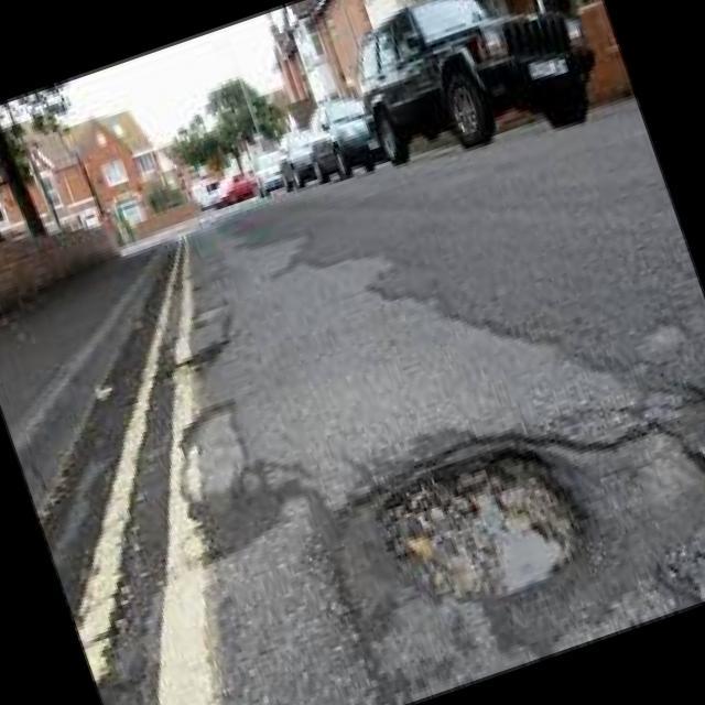 Multi Weather Potholes Detection Backup Object Detection Dataset By