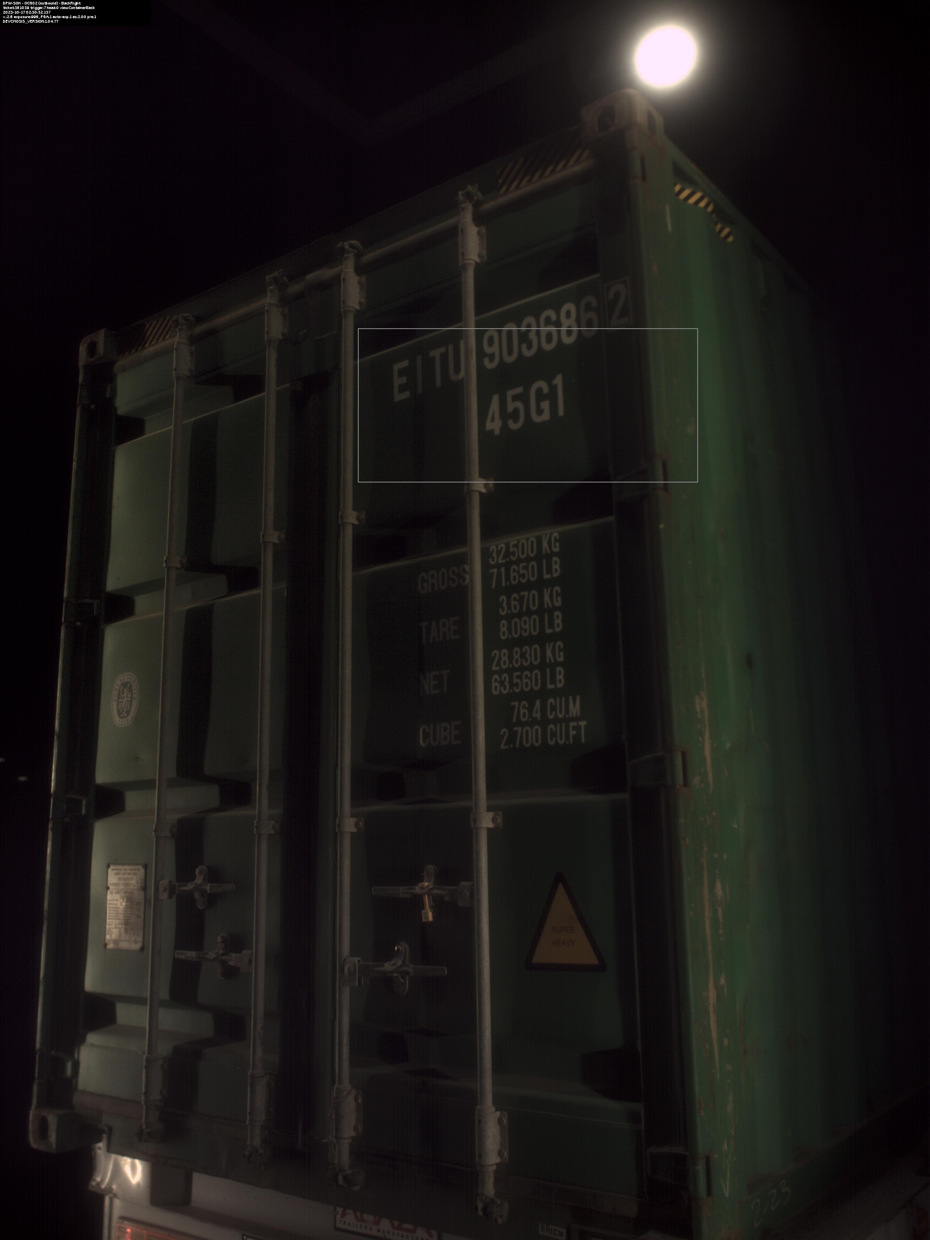 Containers Id Detection Object Detection Dataset By Sedawy Work Space