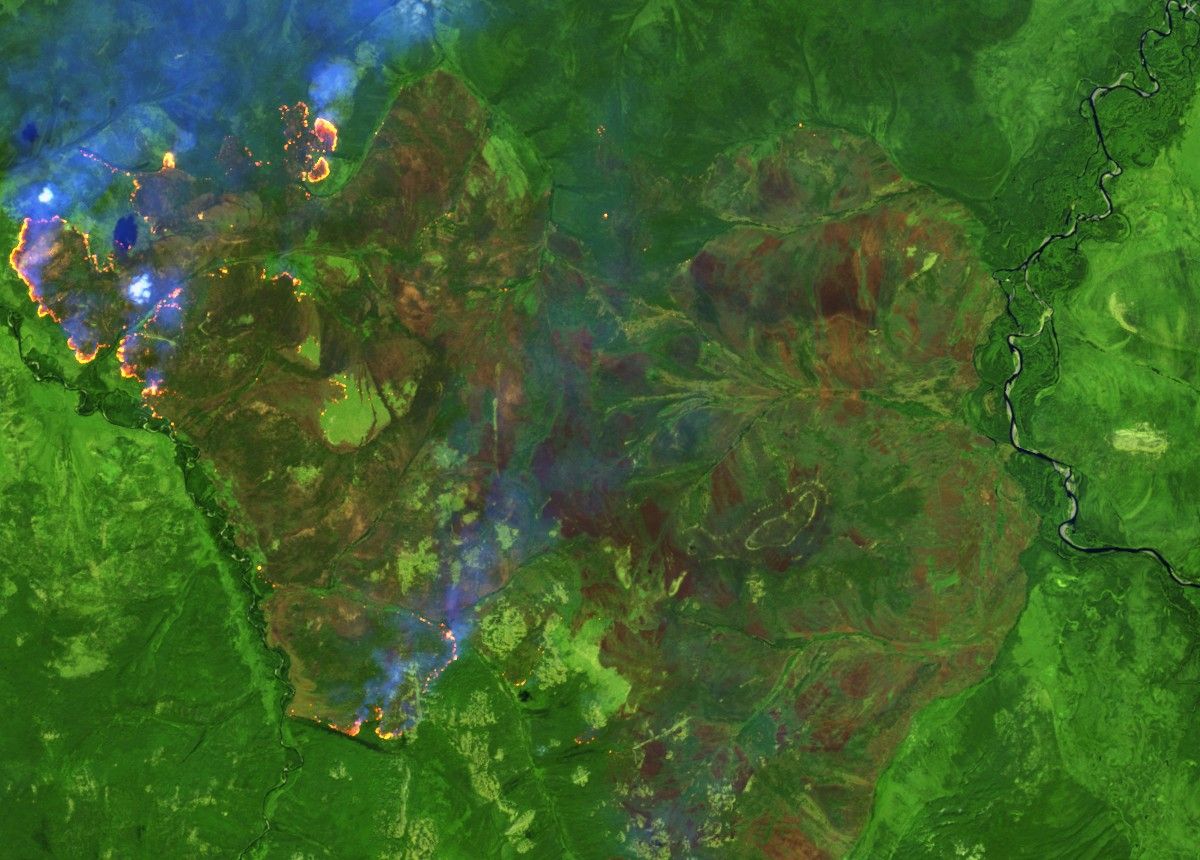 Satellite Wildfire detection Object Detection Dataset by joe