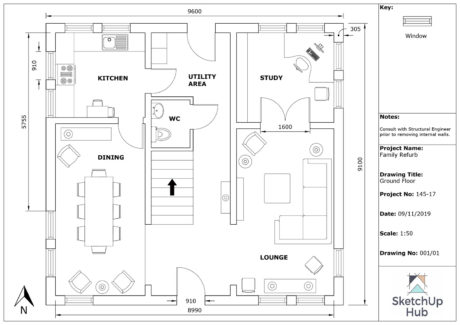 Floor Plan All Objects Object Detection Model by Floor Plan Rendering