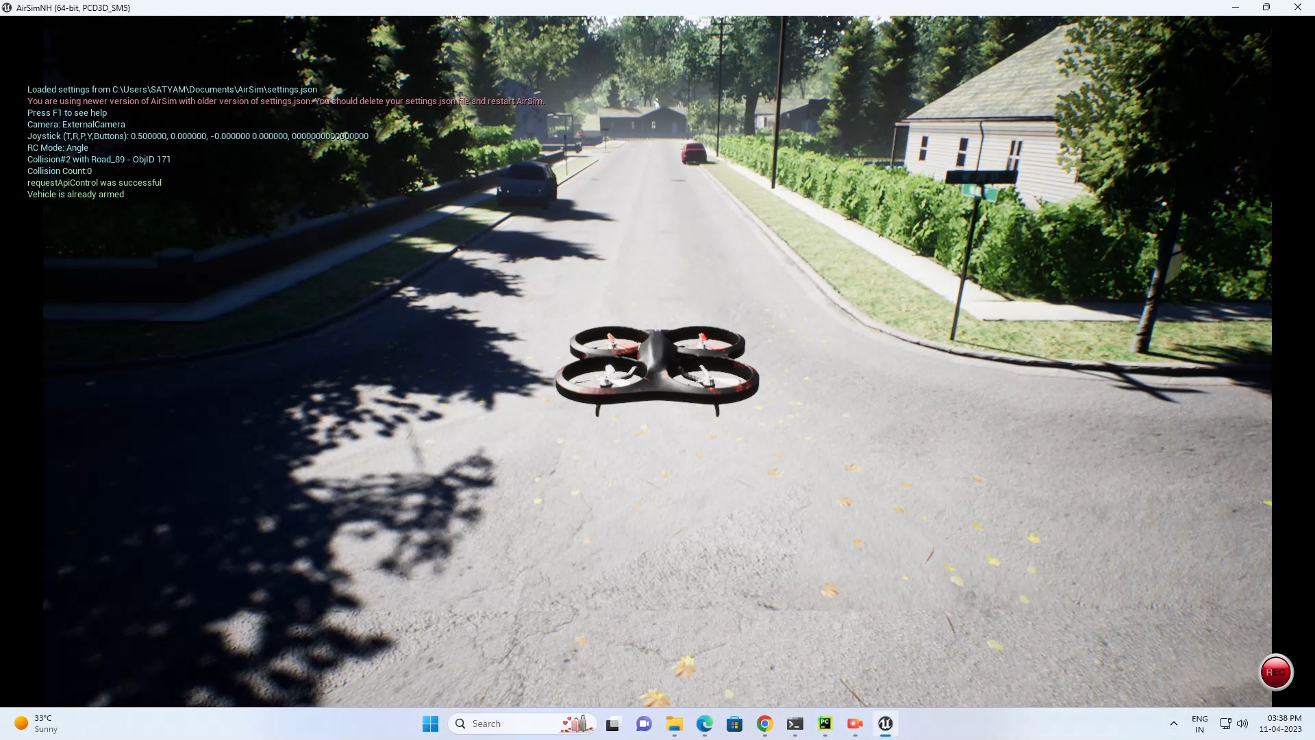 How to Use the Airsim Object Detection API