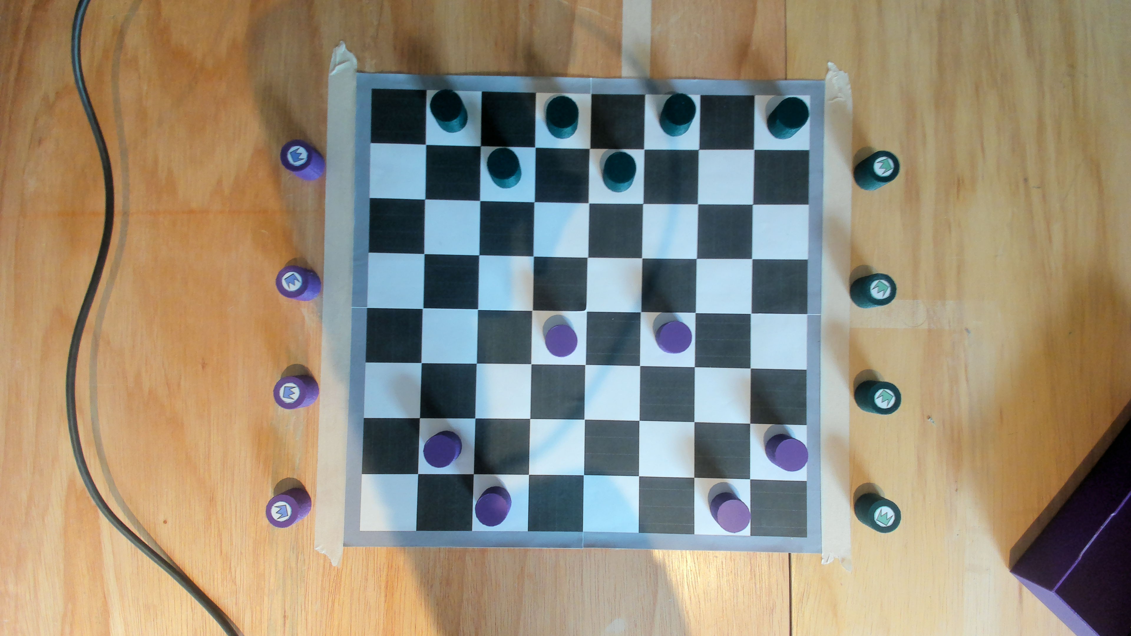 Checkers Object Detection Model by Labeling