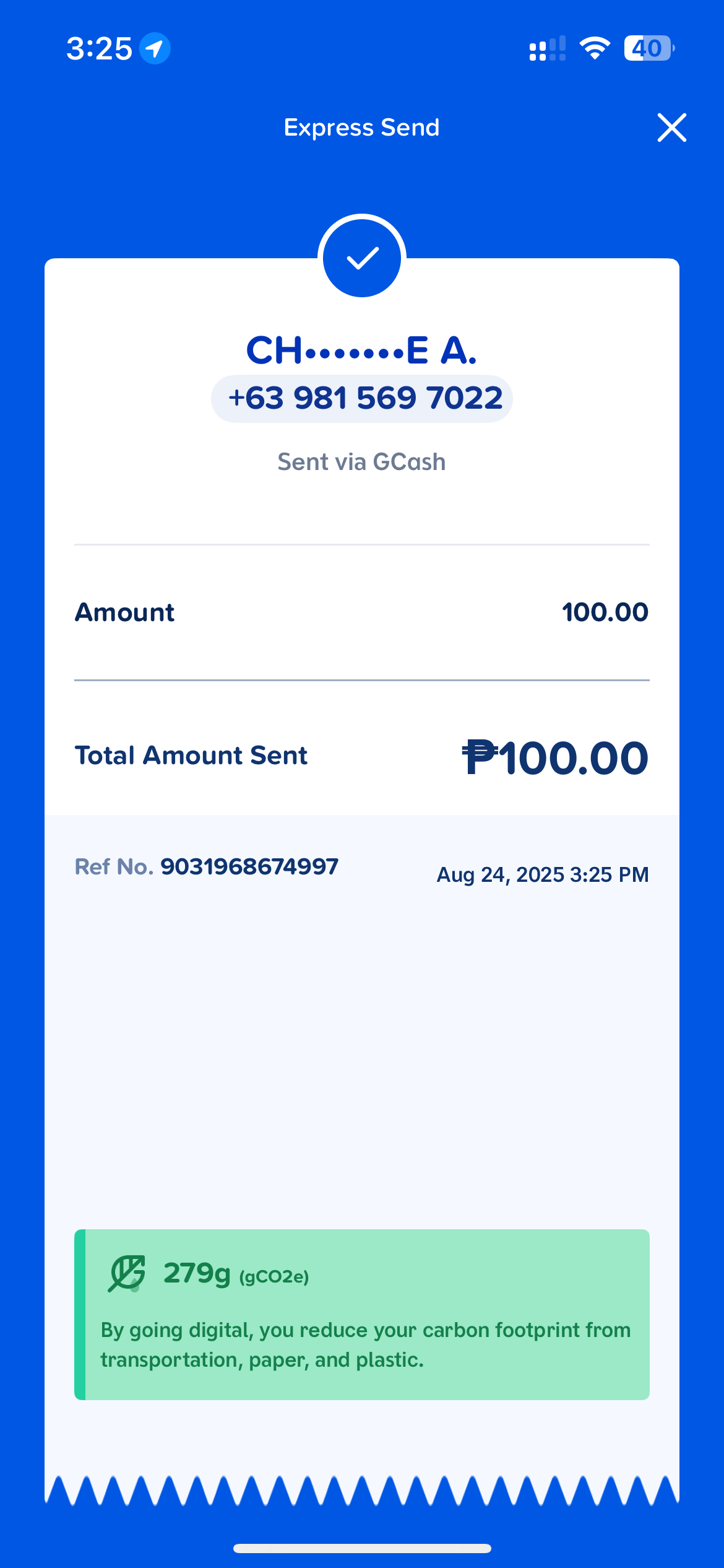 gcash receipt detect Object Detection Dataset by Receipt DETECTOR
