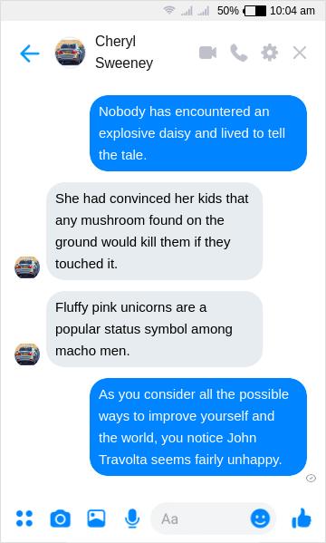 text message Object Detection Model by Text message