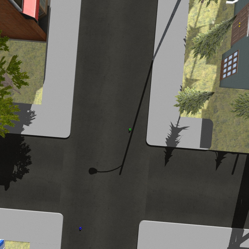 Rosbots and Drones Gazebo Object Detection Model by Swarm