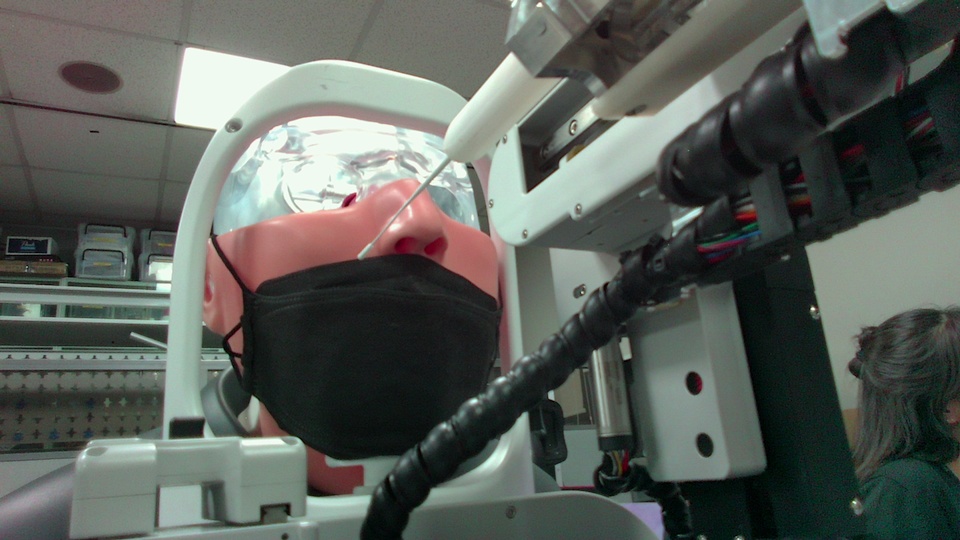 swab sampling Instance Segmentation Model by cottonswab