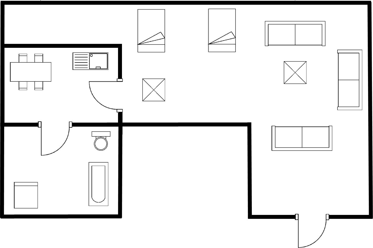 Room detection Instance Segmentation Dataset and Pre-Trained Model by GenHNI