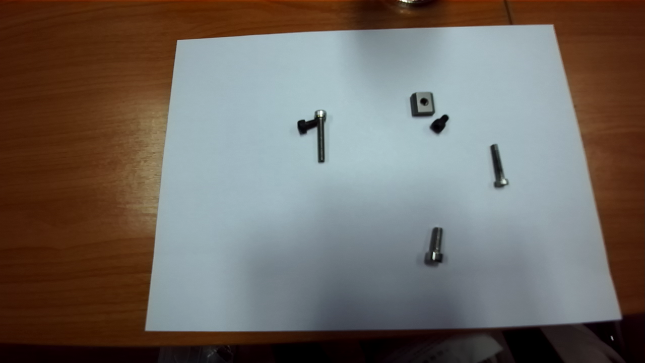 Nuts and Bolts Object Detection Model by Image Detection