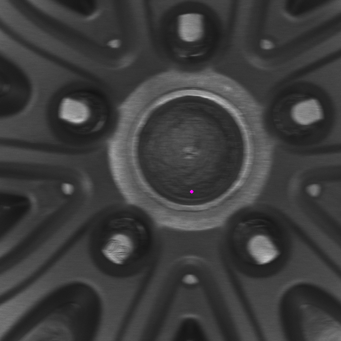 numbers on wheel hubs (total) Object Detection Dataset by workspace