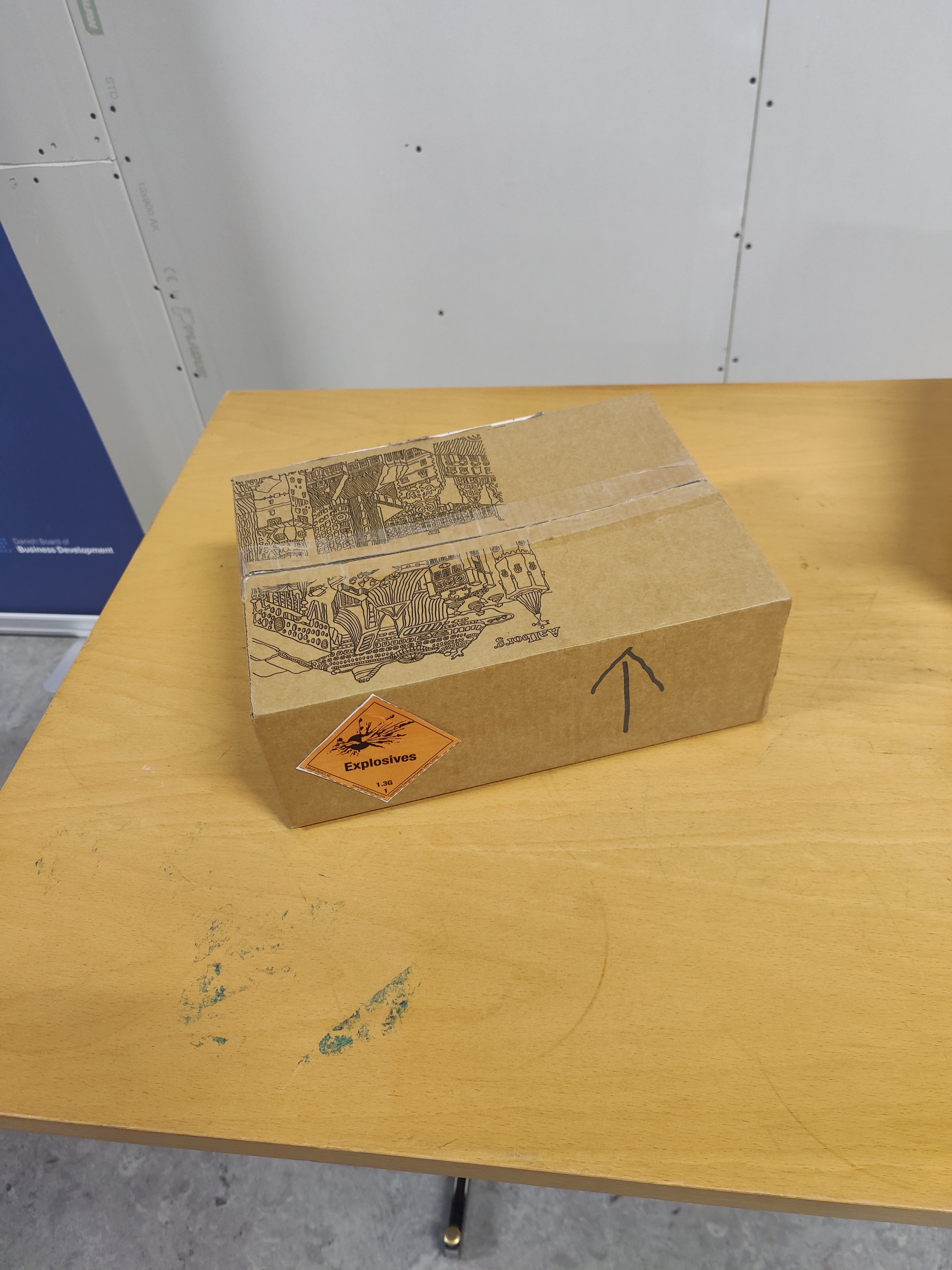 Damaged boxes Object Detection Model by Labels