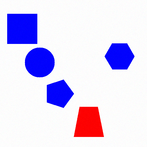 Shapes Object Detection Dataset by RML