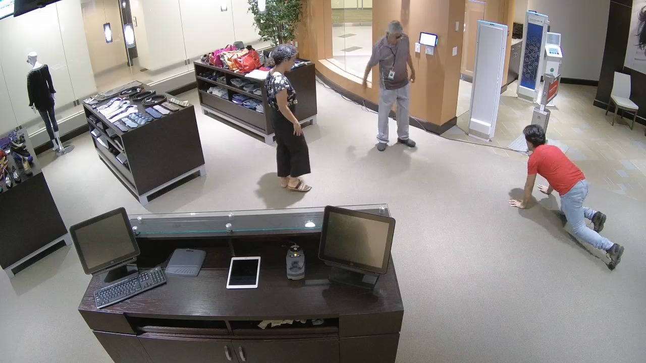 Slip and Fall Object Detection Model by Sensormatic