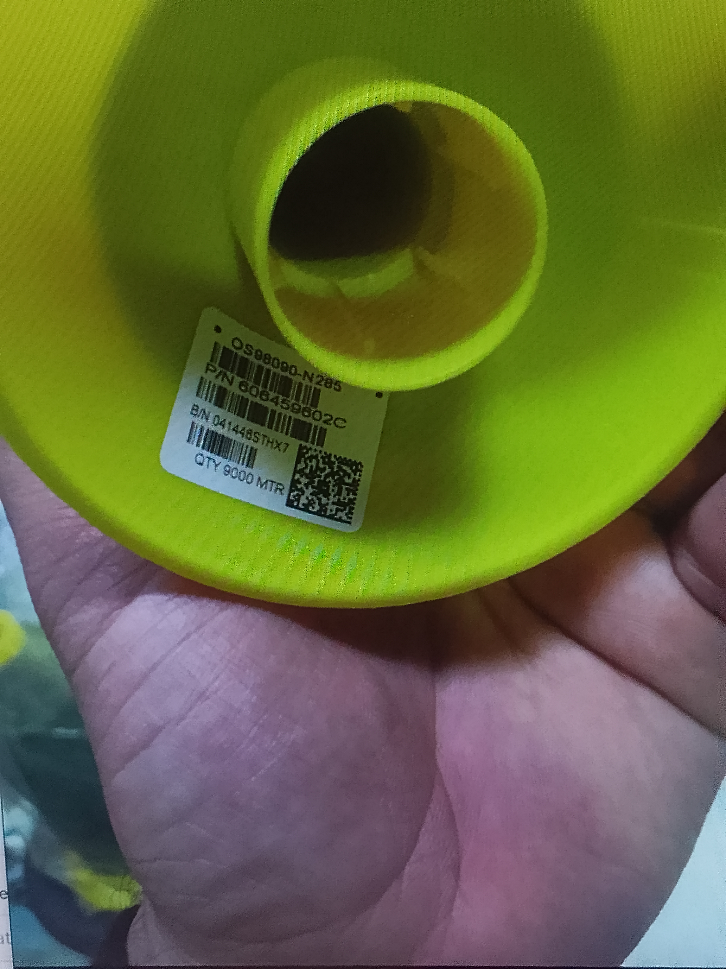 barcodes_bobine Object Detection Dataset by jjjj