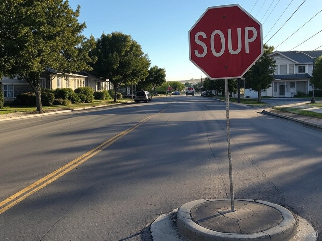 SOUP Signs/ Fake STOP signs Object Detection Dataset by arv