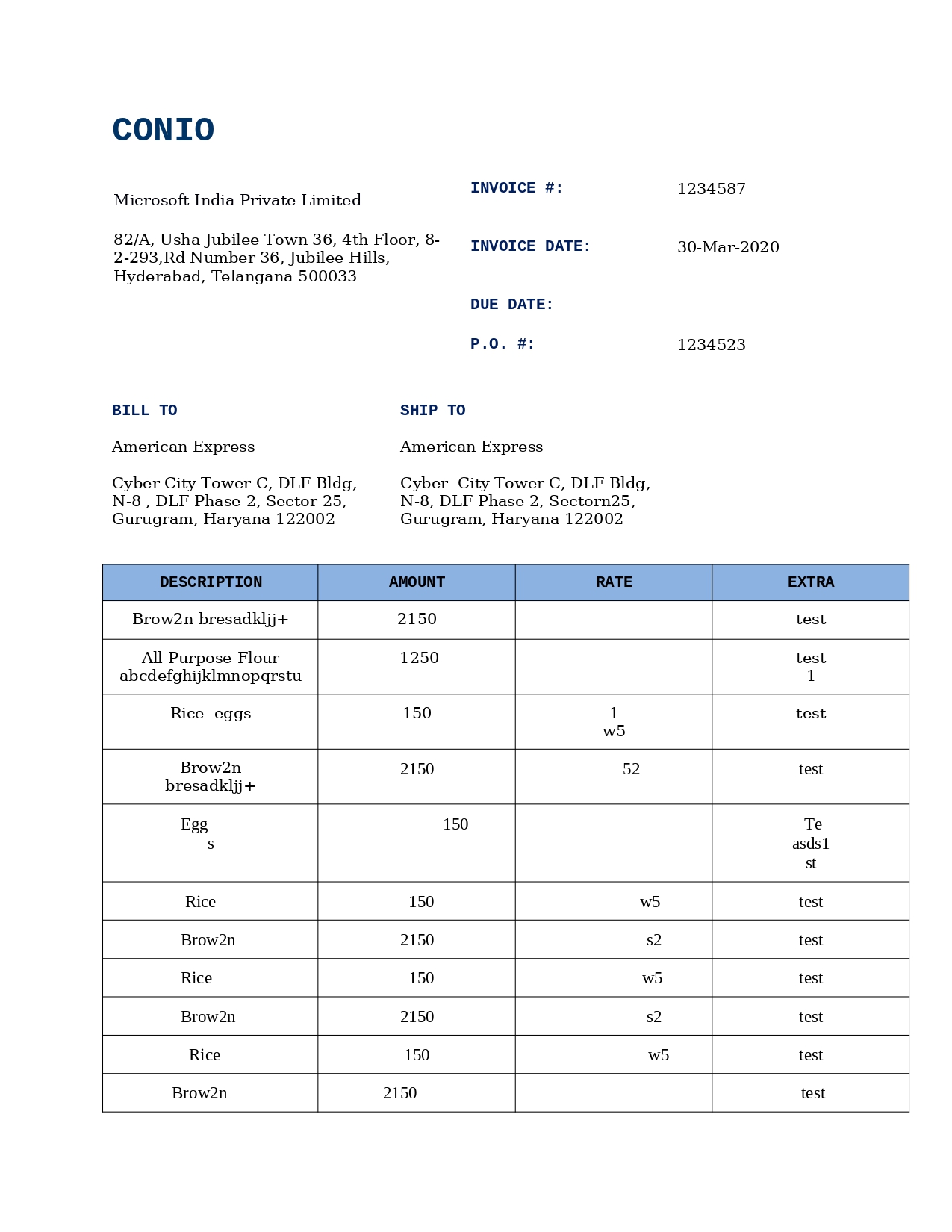 Invoice Computer Vision Dataset By Object Detection