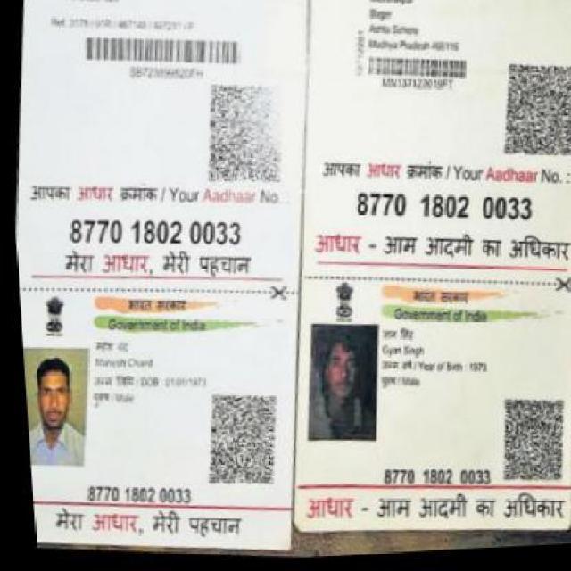 aadhar Classification Model by pablo