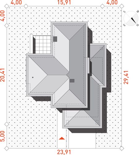 roof Instance Segmentation Model by house