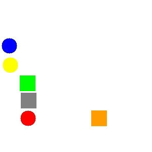 SQUARES_and_CIRCLES Object Detection Dataset by CLEVR2D