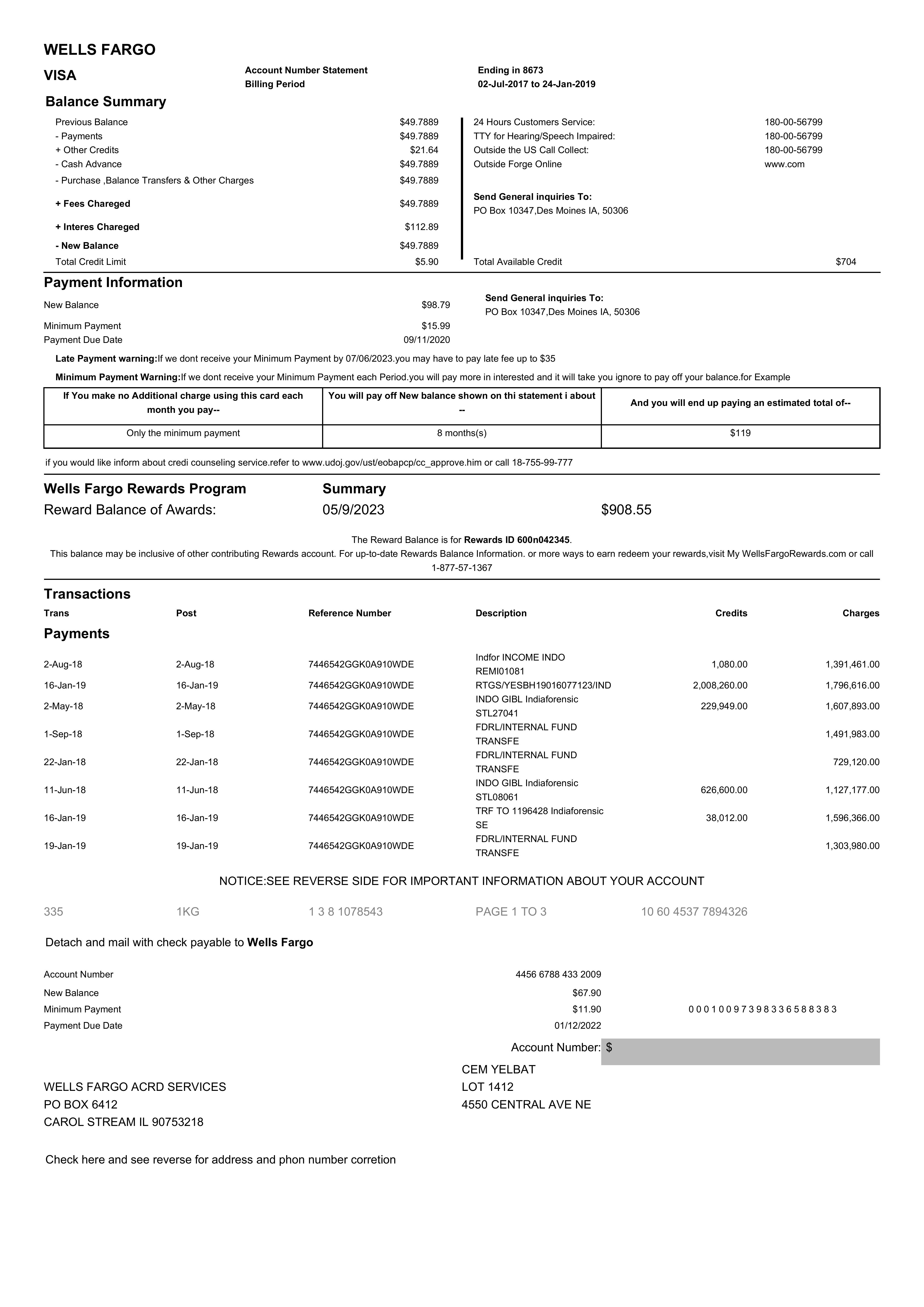 Statement_data Object Detection Dataset by Personal