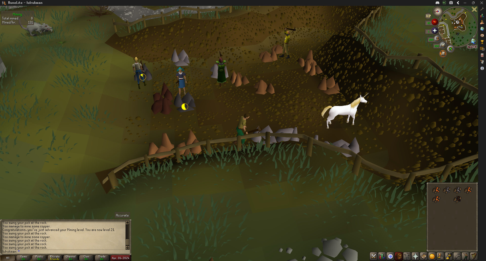 OSRS YOLO Object Detection Model by ProjectVisionRS