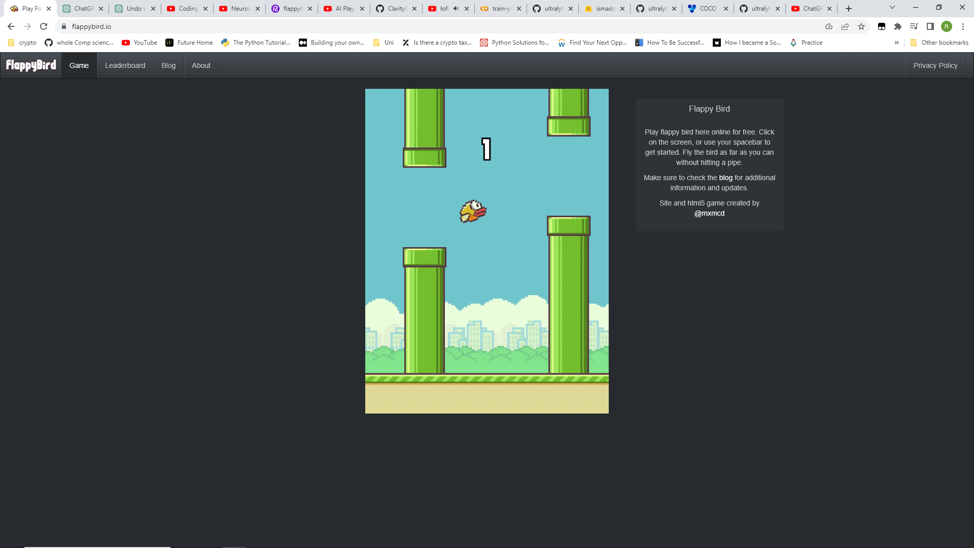 flappybird Object Detection Model by Rephos1