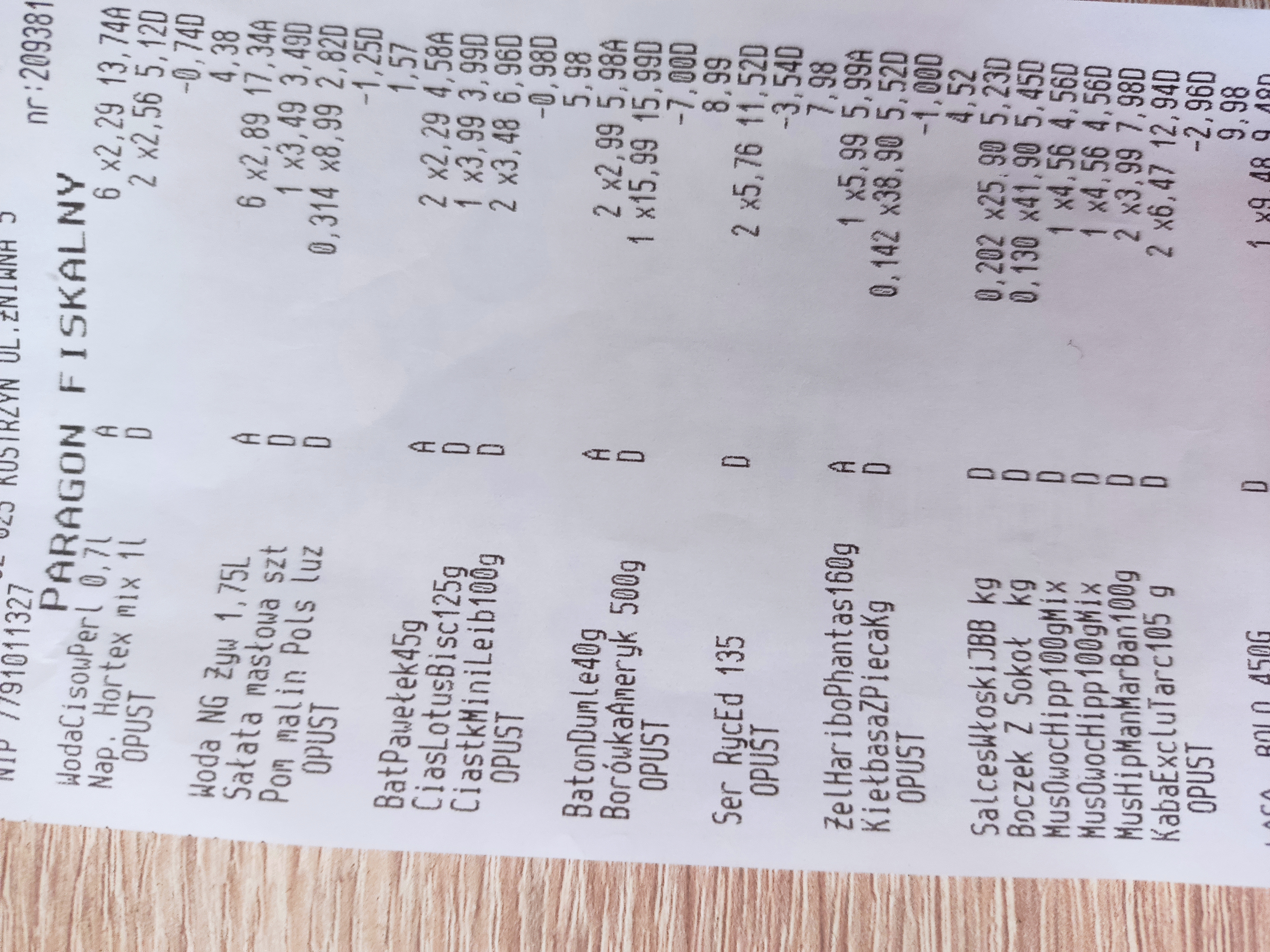 Receipts Object Detection Model by Tomasz Pyszka
