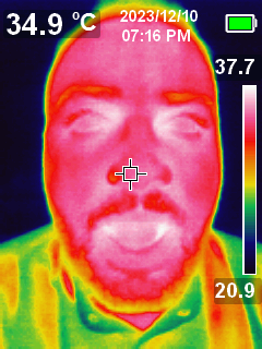 Face Recognition Object Detection Dataset by Thermography