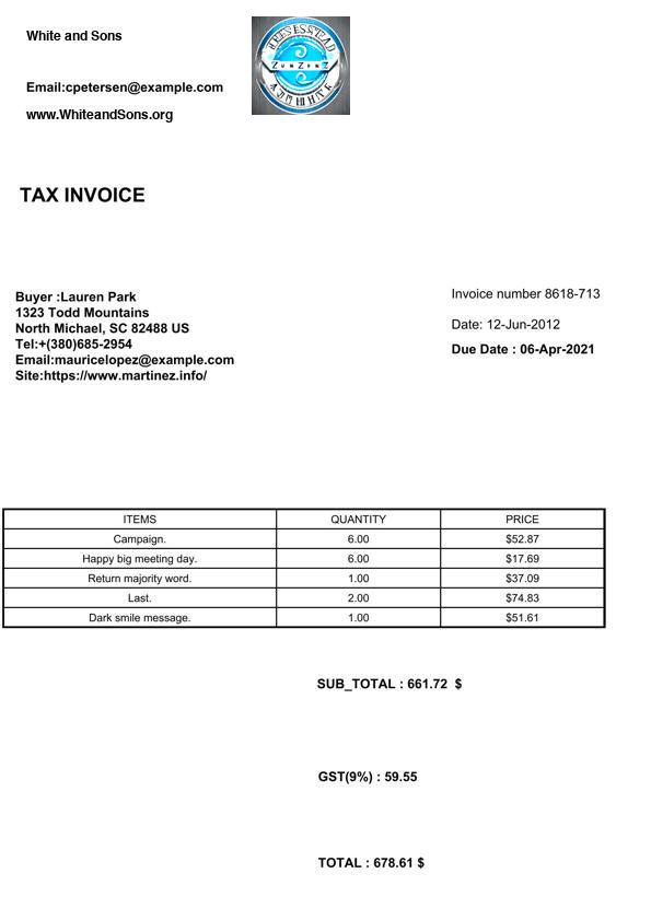INVOICE Object Detection Dataset by vivek