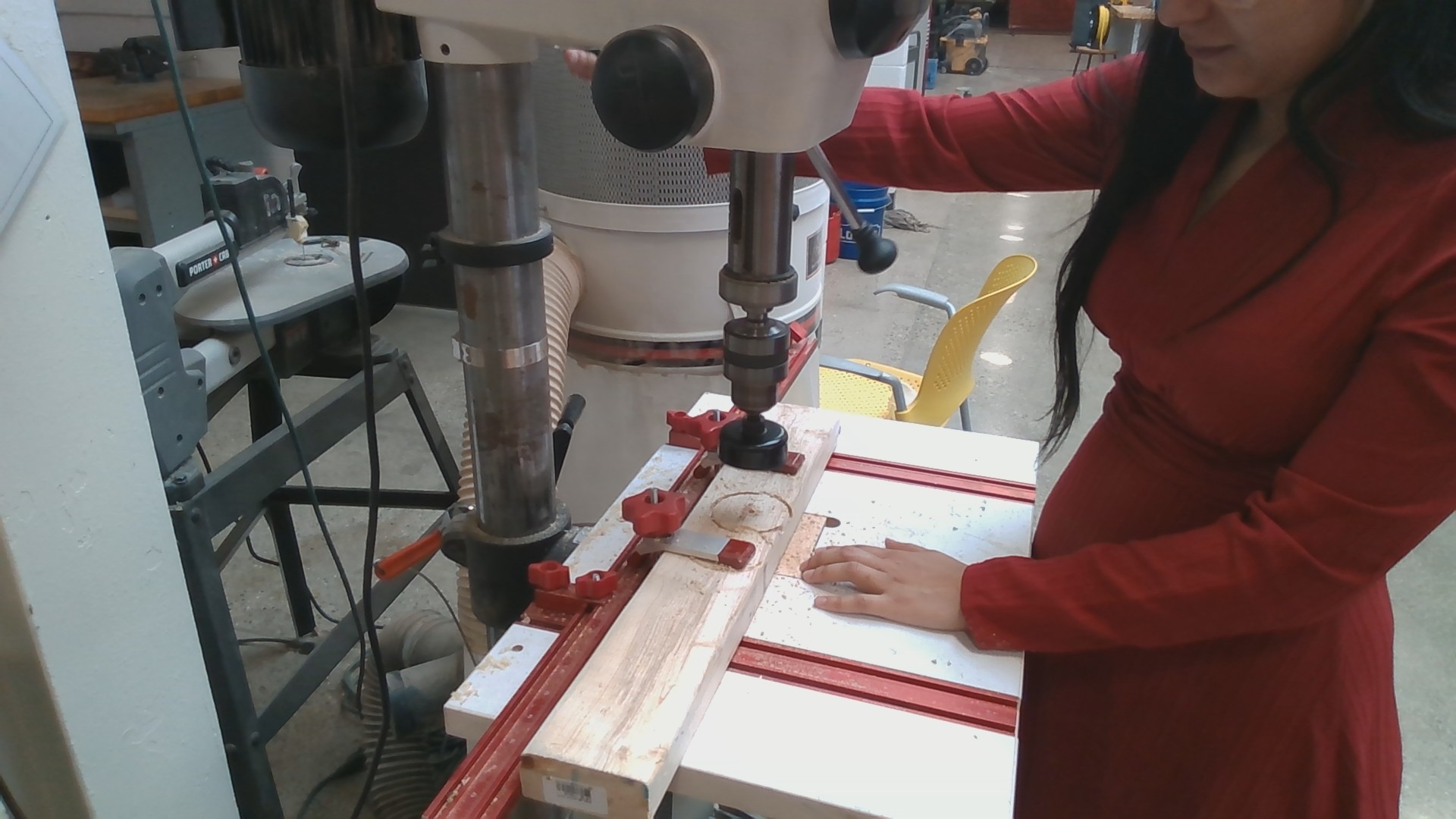 How to Use the Drill Press Instance Segmentation API