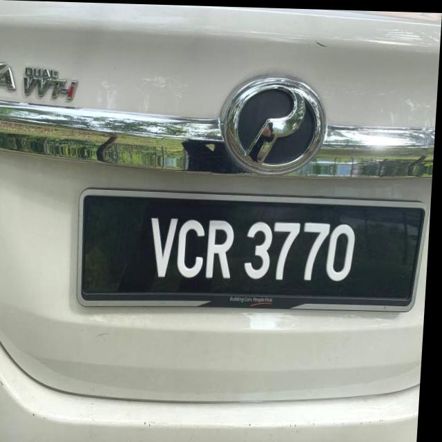 Fyp Car Plate Object Detection Dataset And Pre Trained Model By Binghan